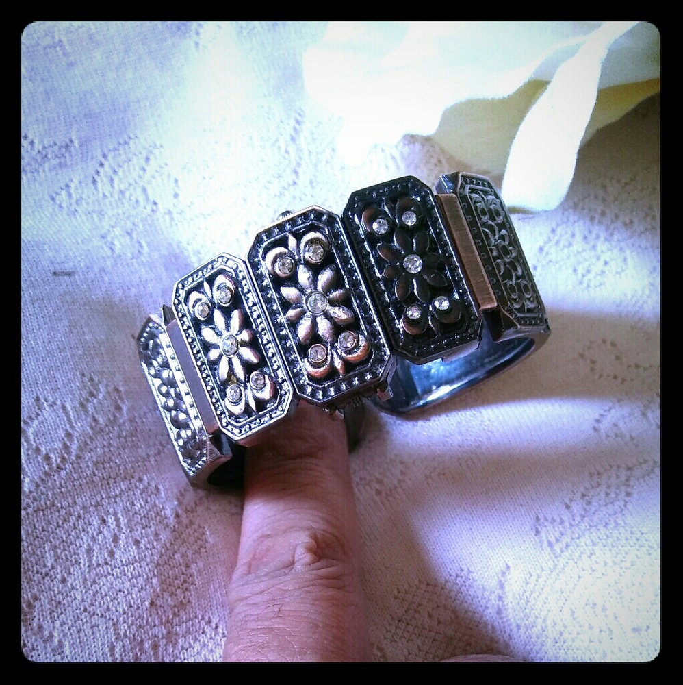 Vintage Denacci Watch Cuff - Gem